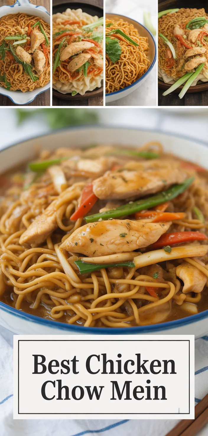 Chicken Chow Mein With Best Chow Mein Sauce! Recipe - flavorfolder.com